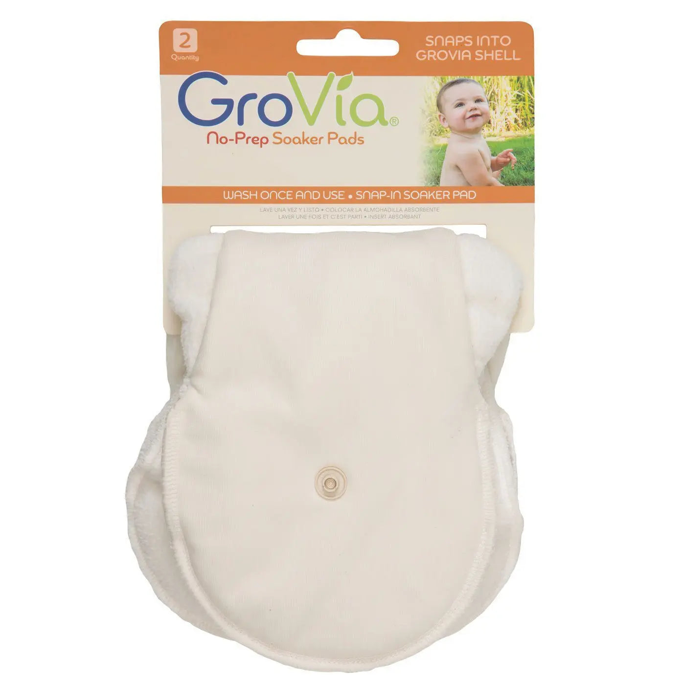 Diaper Pads | No-Prep Soaker Pad - 2-Pack | GroVia